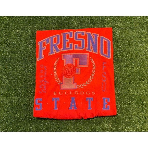 Fruit of the Loom | Shirts | Vintage Fresno State Bulldogs Shirt Mens ...